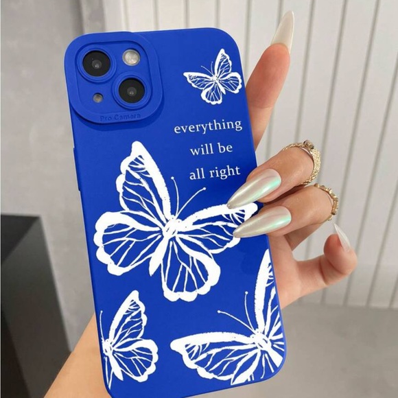 SHEIN | Accessories | Butterfly Print Iphone 3 Case | Poshmark